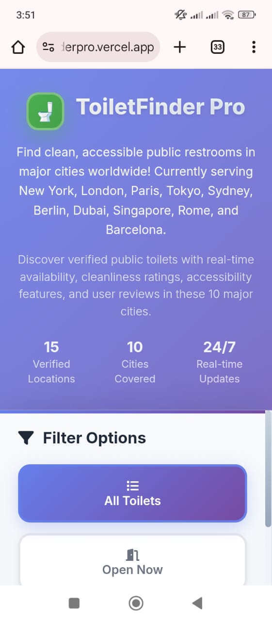 ToiletFinder Pro | Devpost
