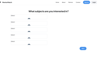 MentorMatch | Devpost