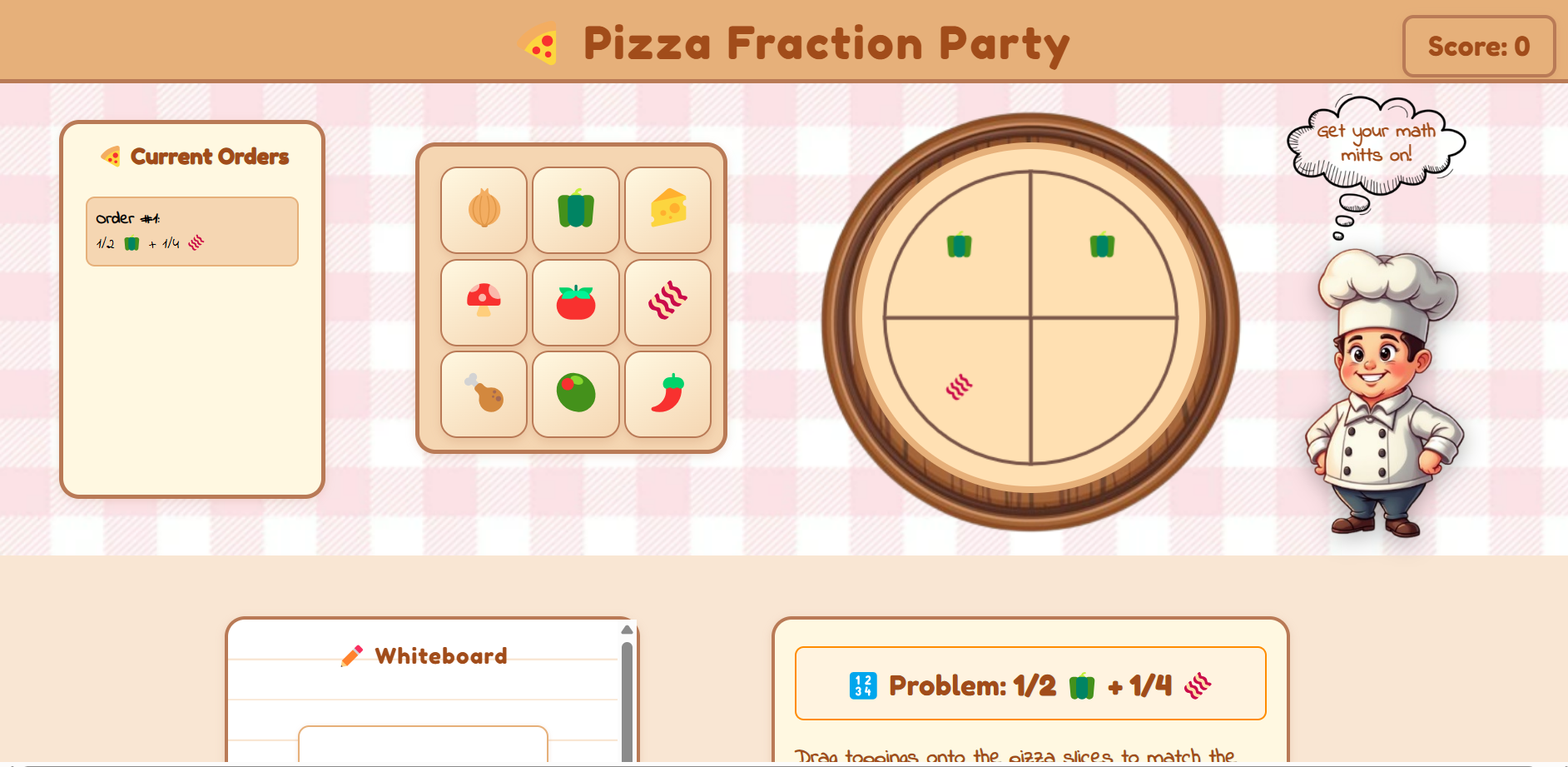 Pizza Fraction Party | Devpost