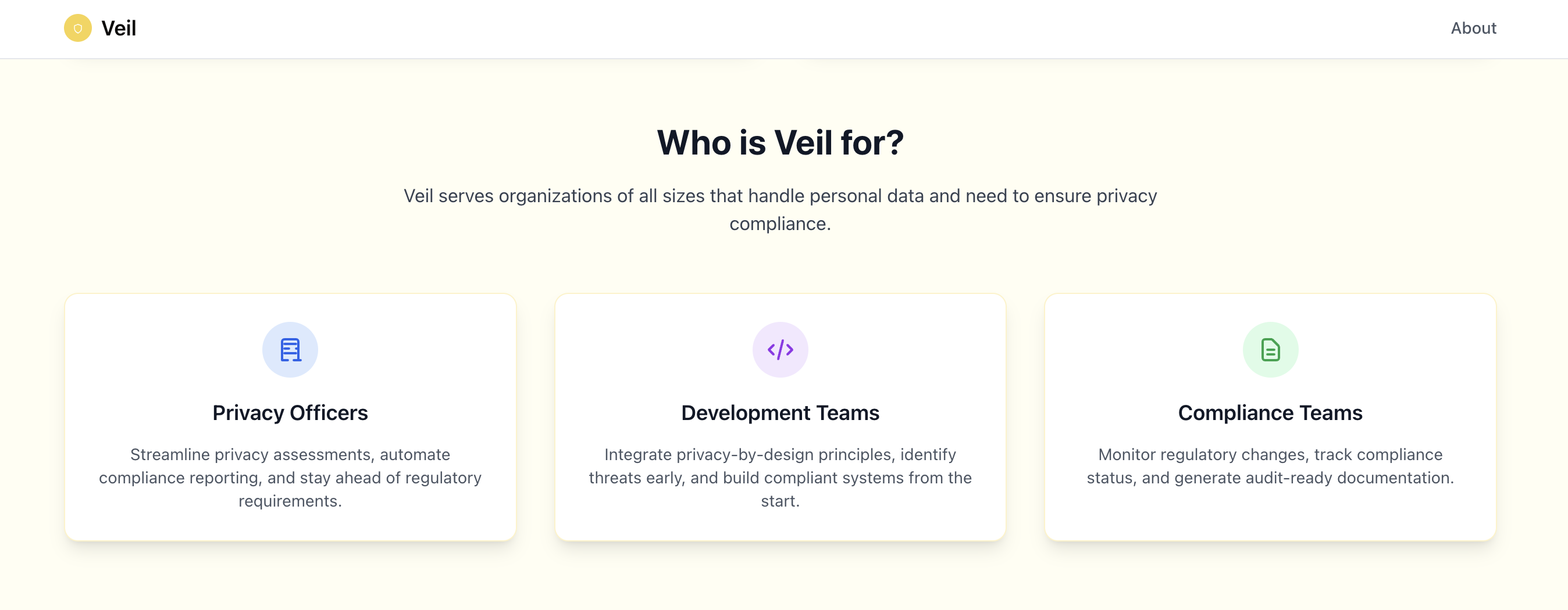 Veil - AI Privacy Engineer | Devpost