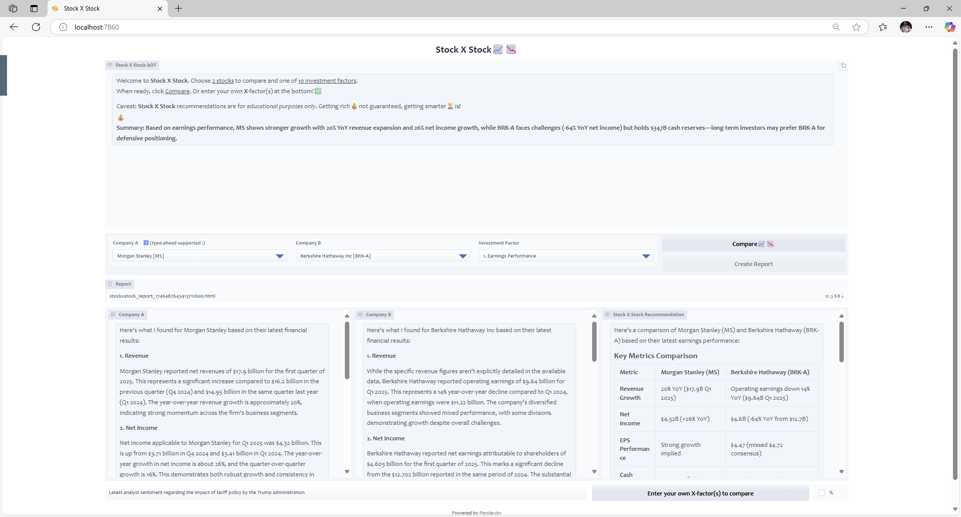 Stock X Stock | Devpost