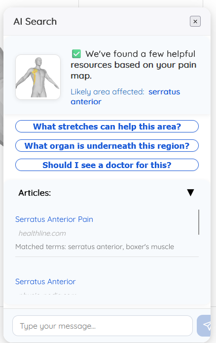 Tell me where it hurts now | Devpost