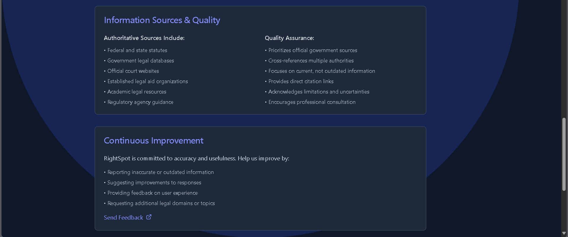 RightSpot: Your AI-Powered Legal Navigator | Devpost