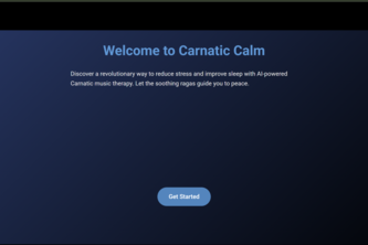 CARNATIC CALM | Devpost