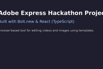 Adobe Project | Devpost
