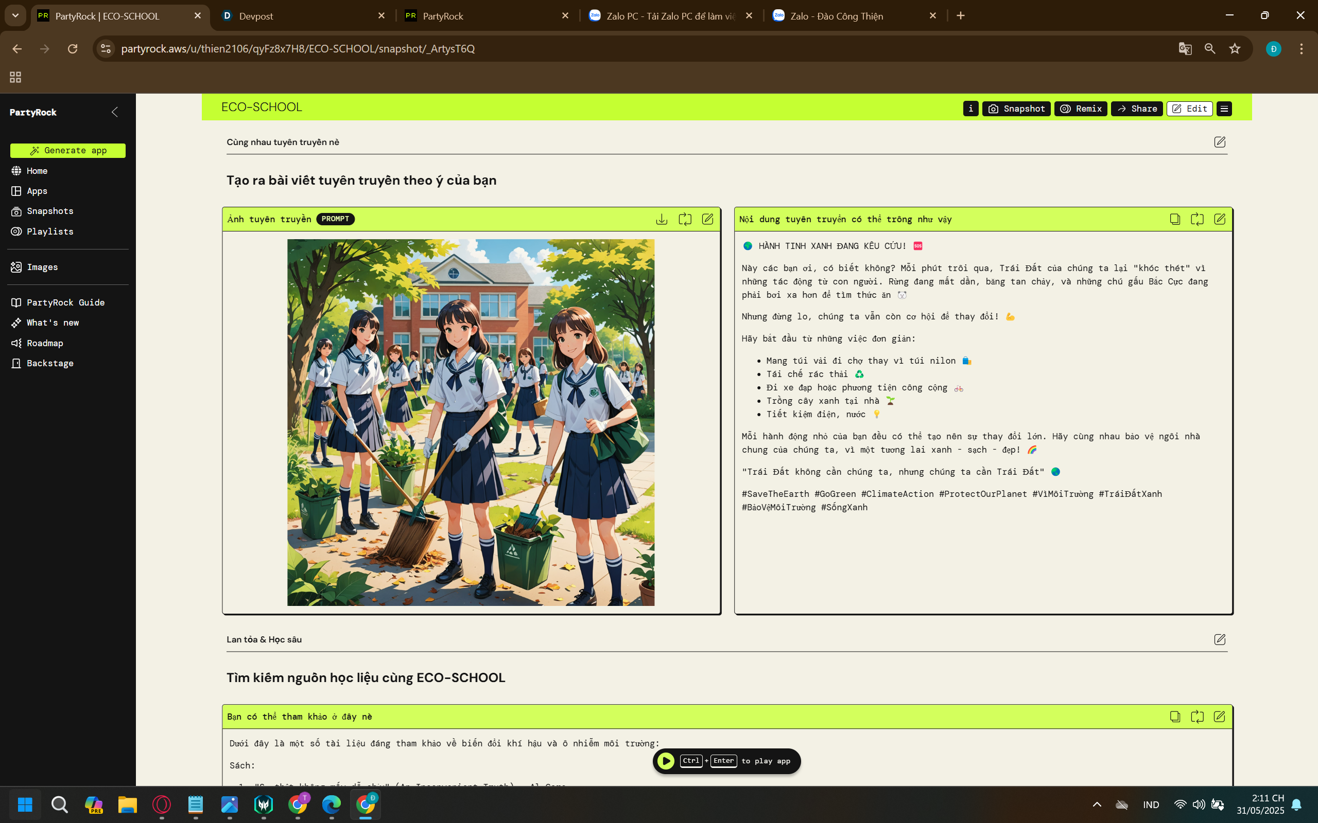 FU0390_ECO-SCHOOL | Devpost
