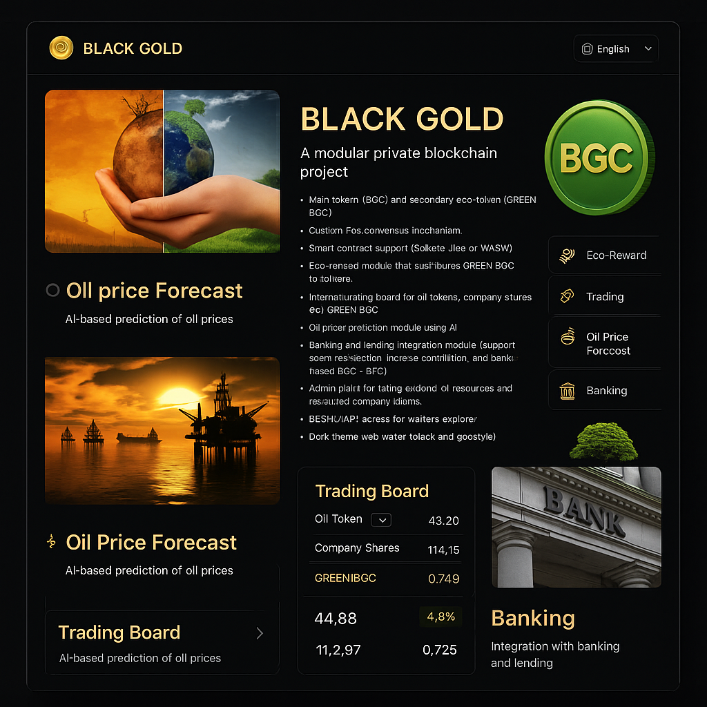 Black Gold Coin | Devpost