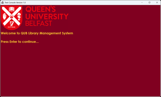 QUB Library Management System | Devpost