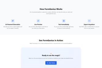 FormGenius - AI Form Builder | Devpost
