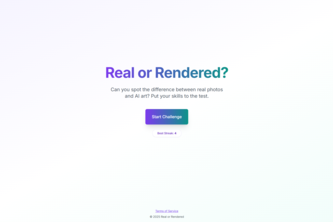 Real or Rendered | Devpost