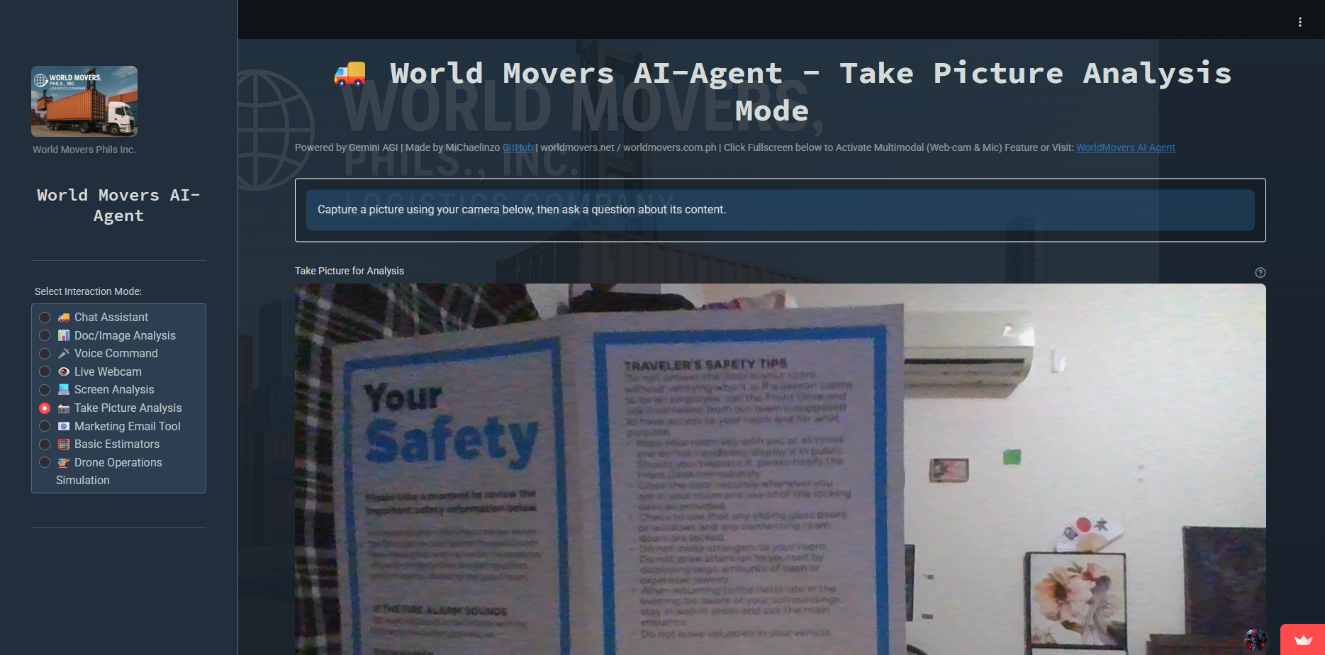 World Movers AI-Agent Drone, Customer Service, & Marketing | Devpost