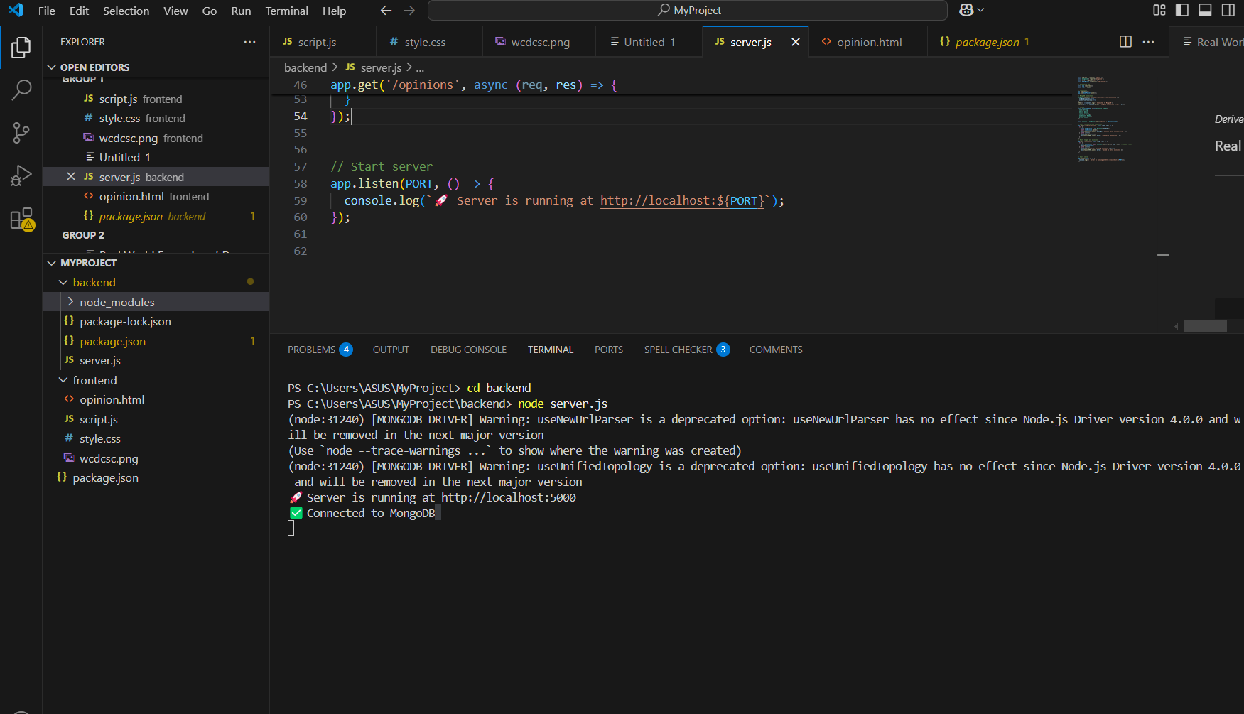 Opinion Form | Devpost