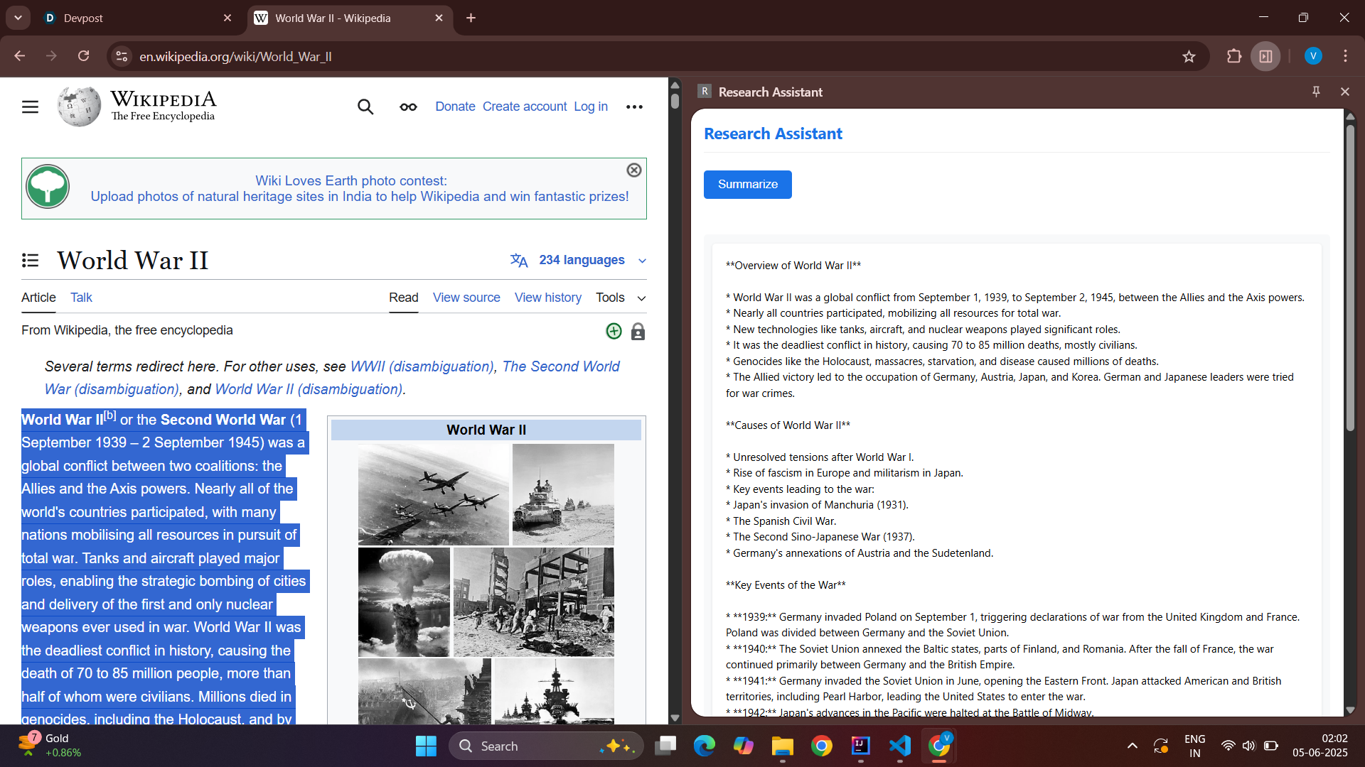 Research Assistant | Devpost