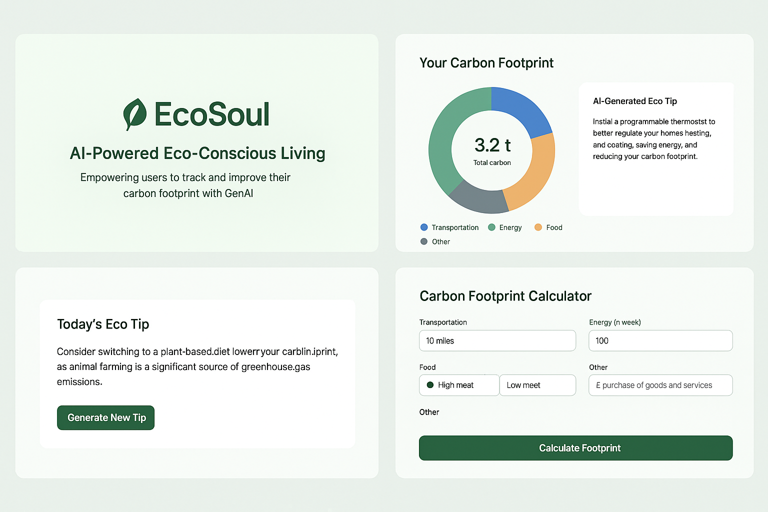 EcoSoul: AI-Powered Eco-Conscious Living | Devpost