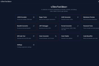 DevToolkit | Devpost