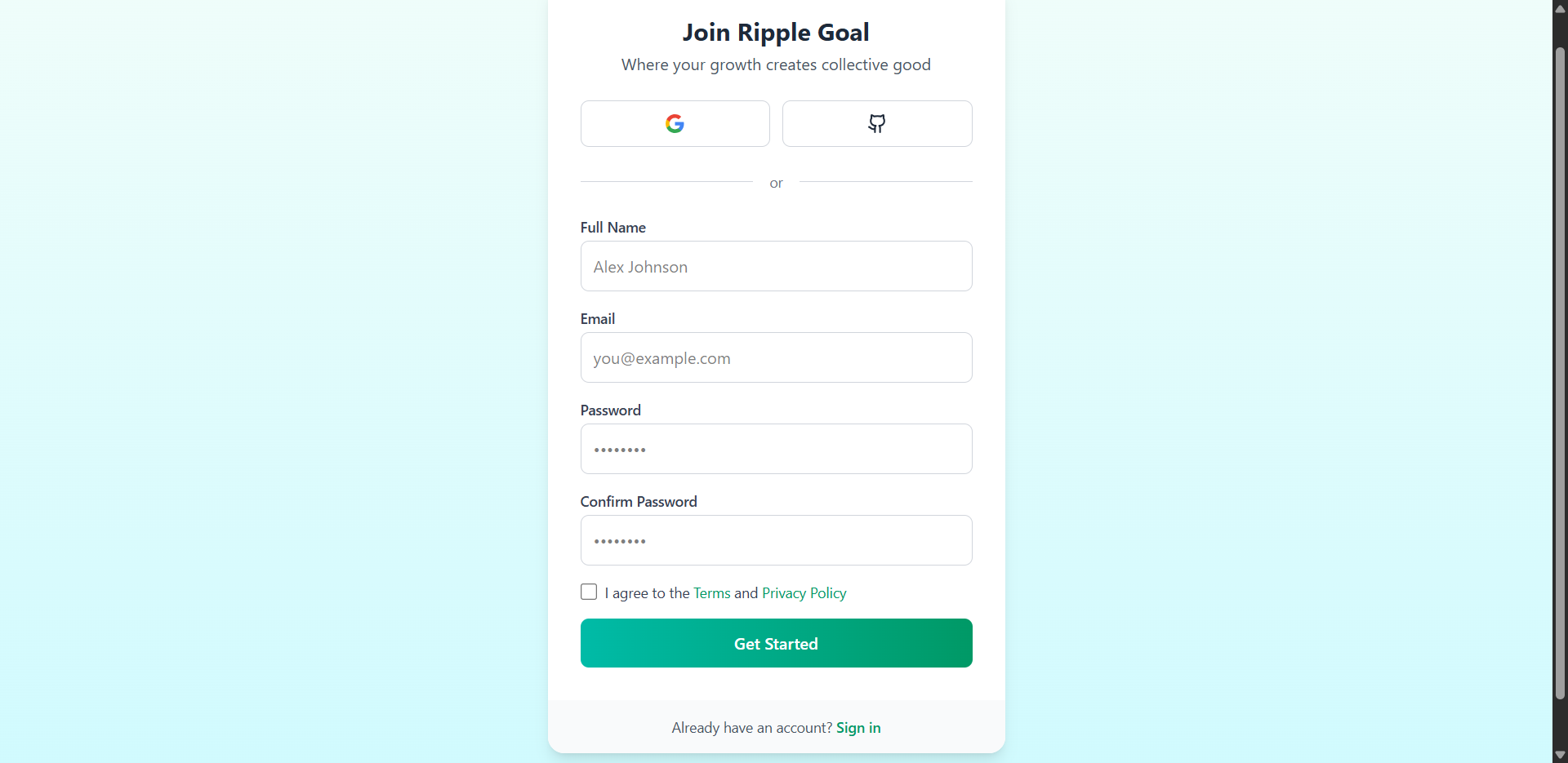 Ripple Goal | Devpost
