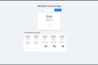 Weather-Forecast-App-project | Devpost