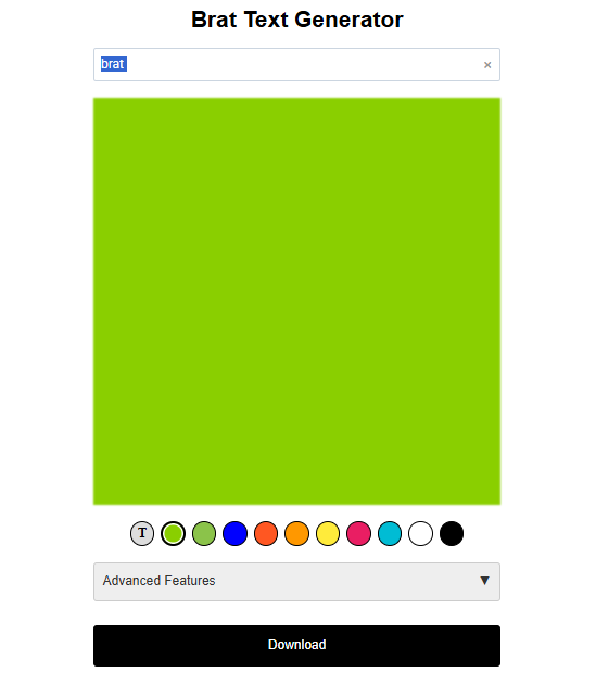 Charli XCX Brat Generator | Devpost