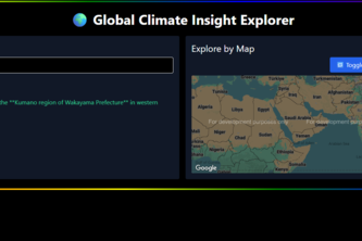 Climate Insight Explorer | Devpost