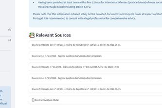 Portuguese Legal Assistant | Devpost