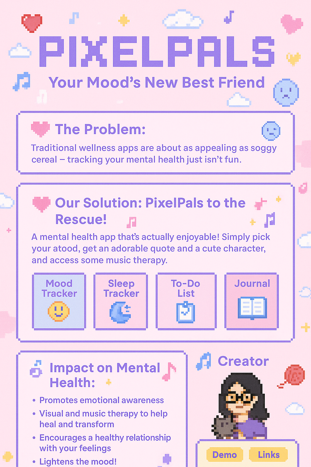 PixelPals – Your Mood’s New Best Friend | Devpost