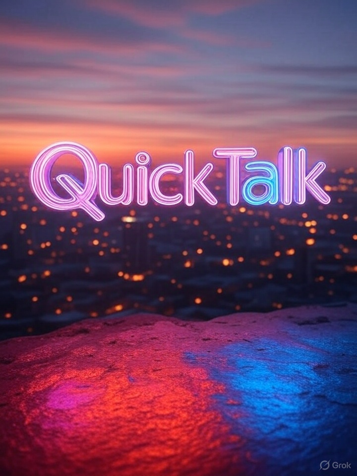 QuickTalk – Real-Time Chat App | Devpost