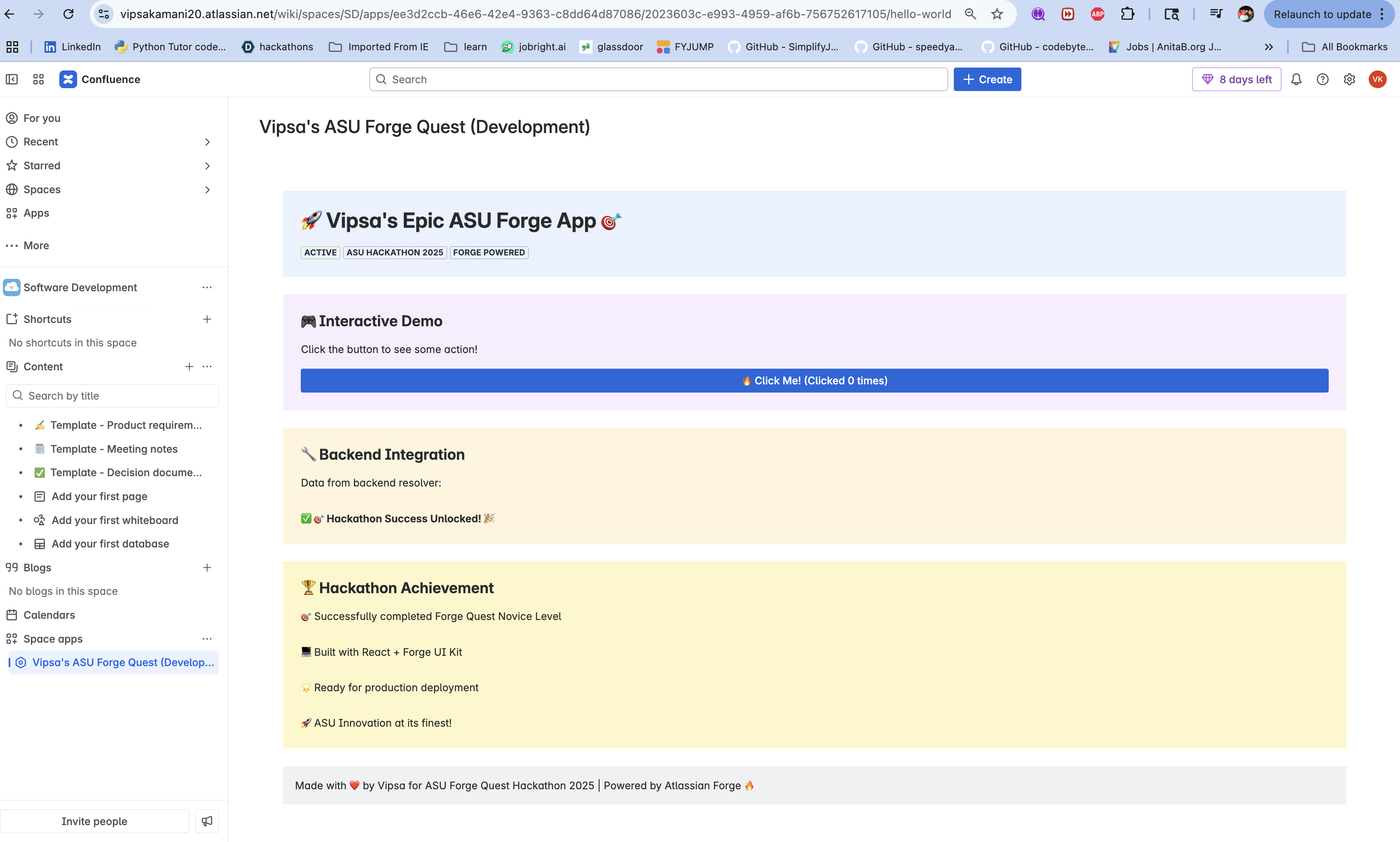 Atlassian-forge-quest-hackathon | Devpost