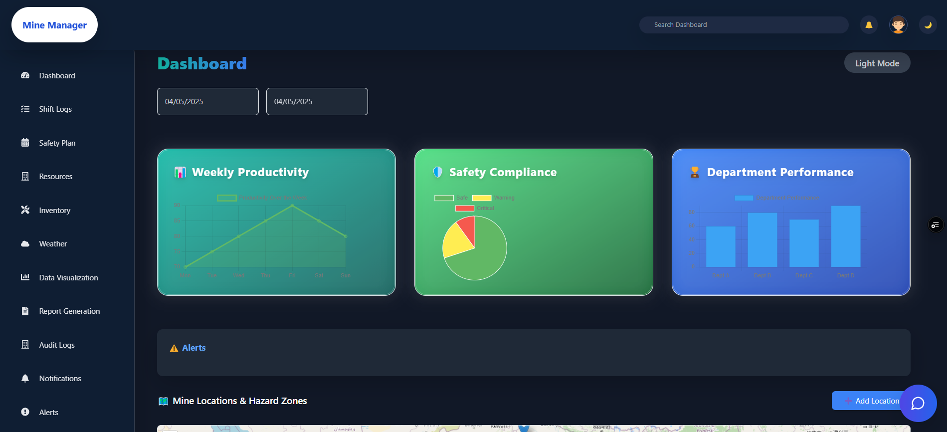 Coal Mine Management System | Devpost