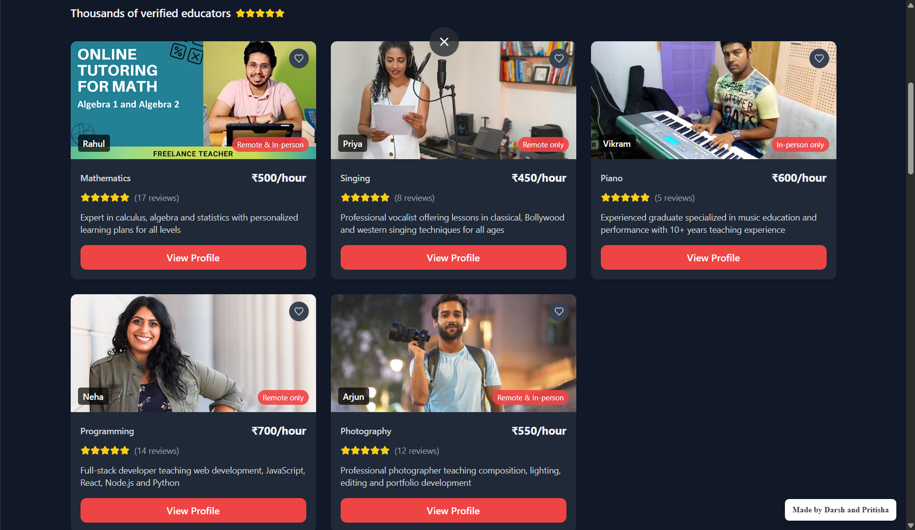 WeLearn | Skill Selling and Learning Platform | Devpost