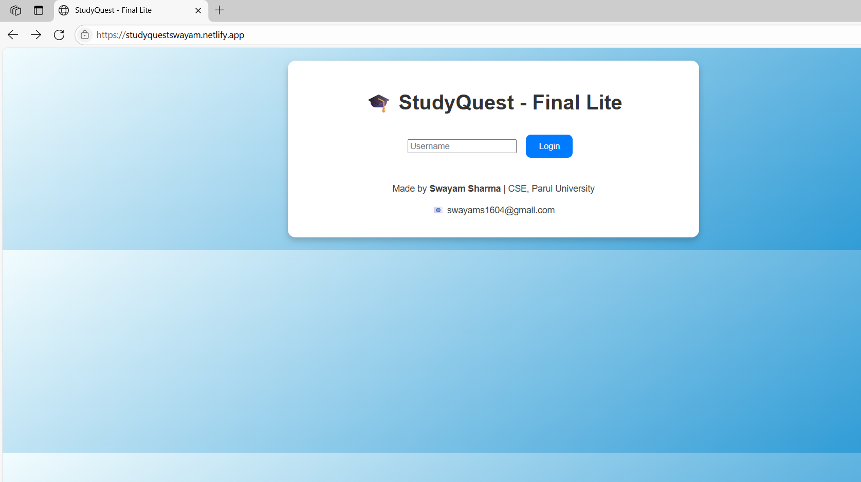 StudyQuest: Gamified Student Learning | Devpost