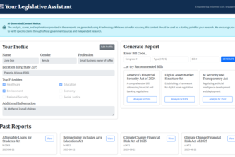 Your Legislative Assistant | Devpost