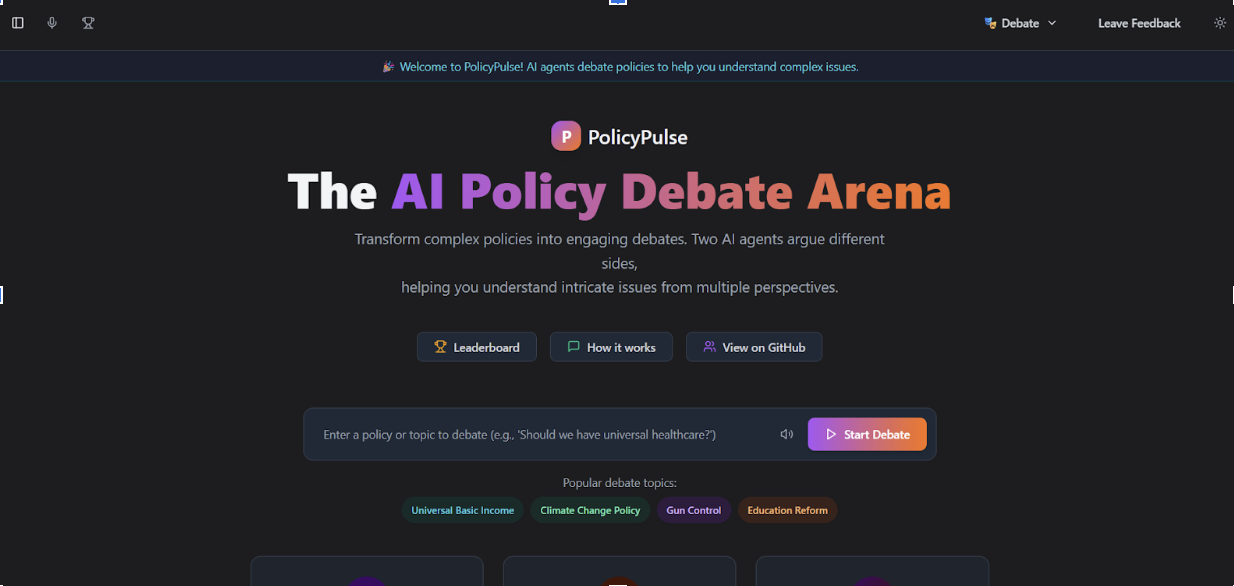 PolicyPulse | Devpost