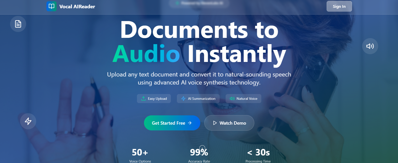 vocal ai document reader | Devpost