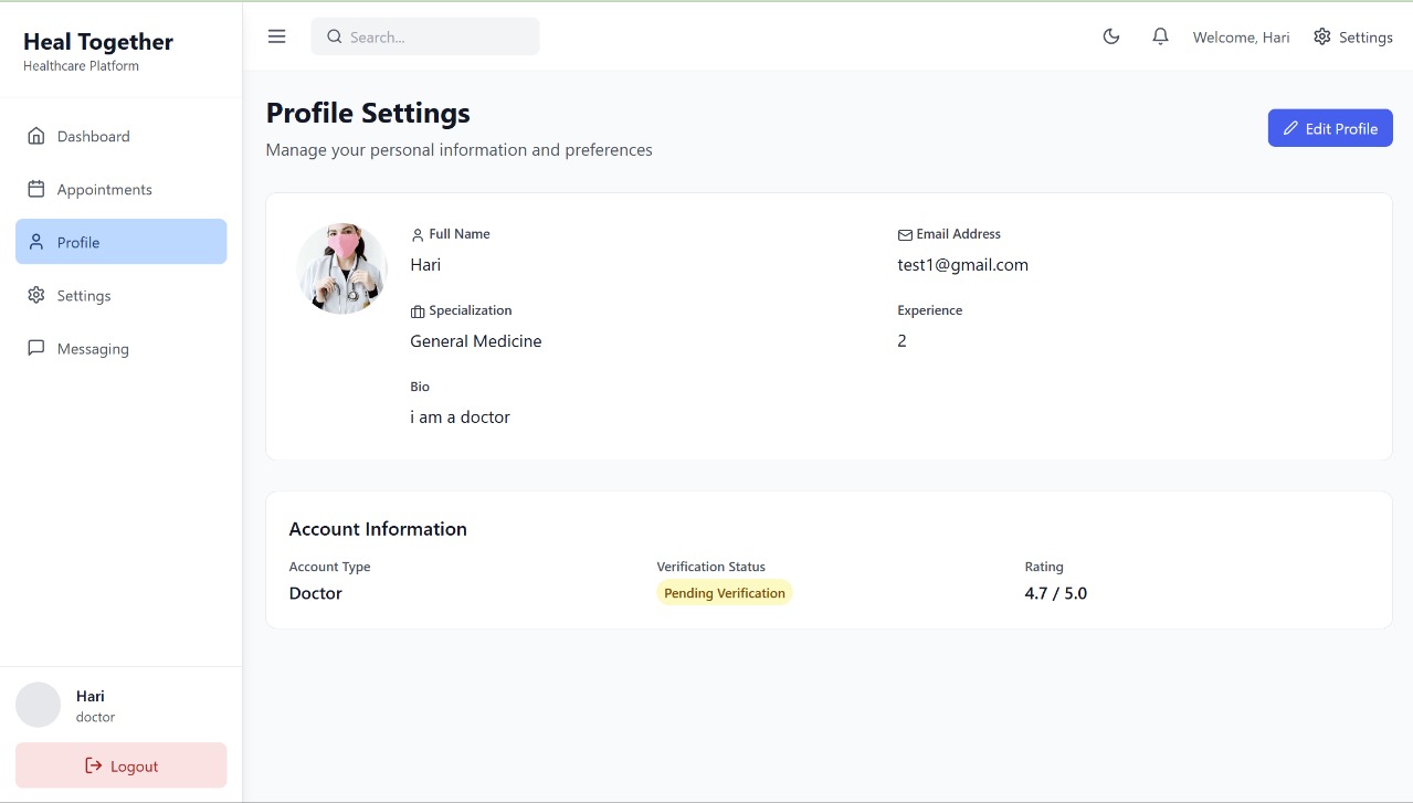 Heal-Together | Devpost