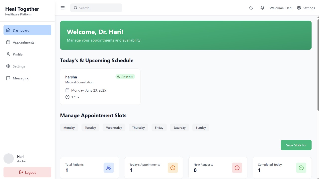 Heal-Together | Devpost