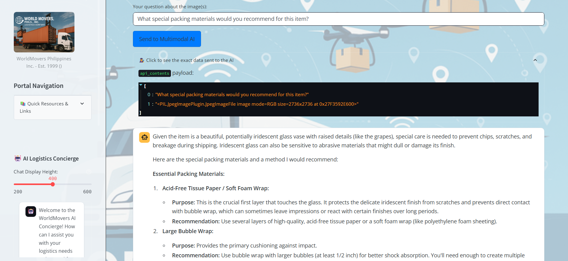 WorldMovers Advanced Logistics Hub (ADK Edition v3.2 Expand) | Devpost