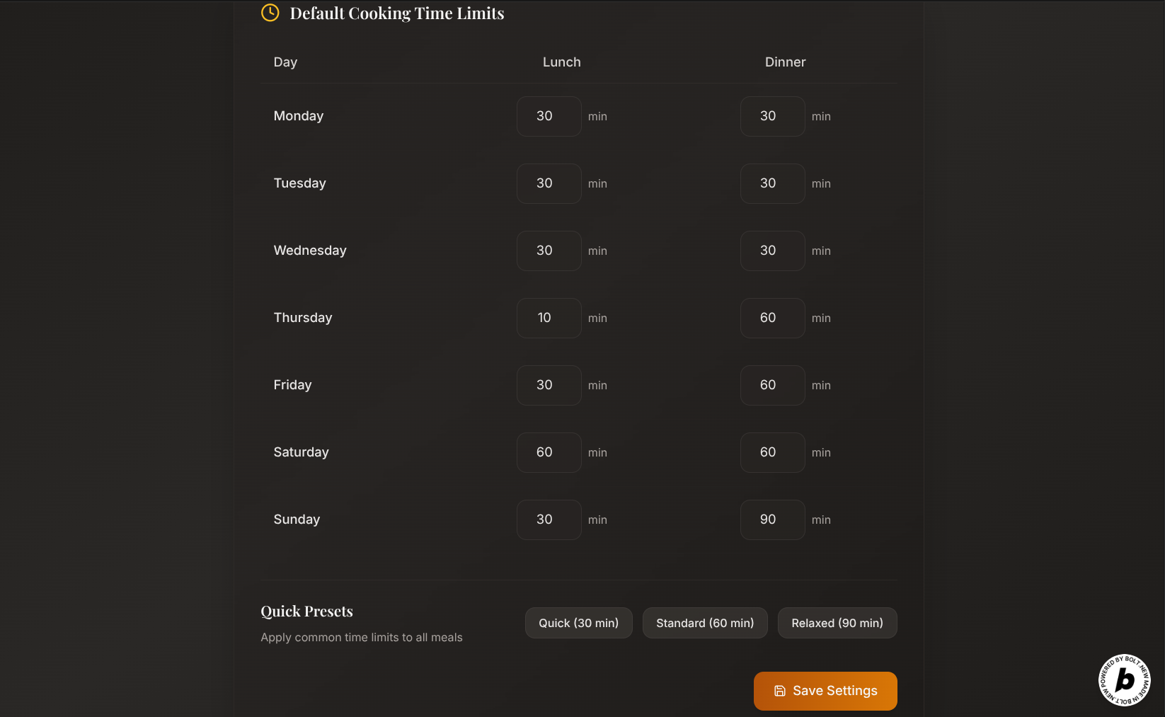 Smart Family Meal Planner | Devpost