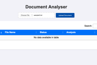 Smart Document Analysing System | Devpost