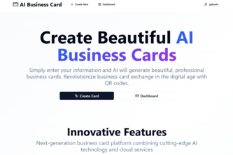 ai-business-card-generator | Devpost