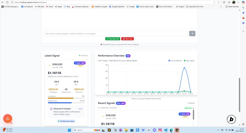 Trading Signals | Devpost