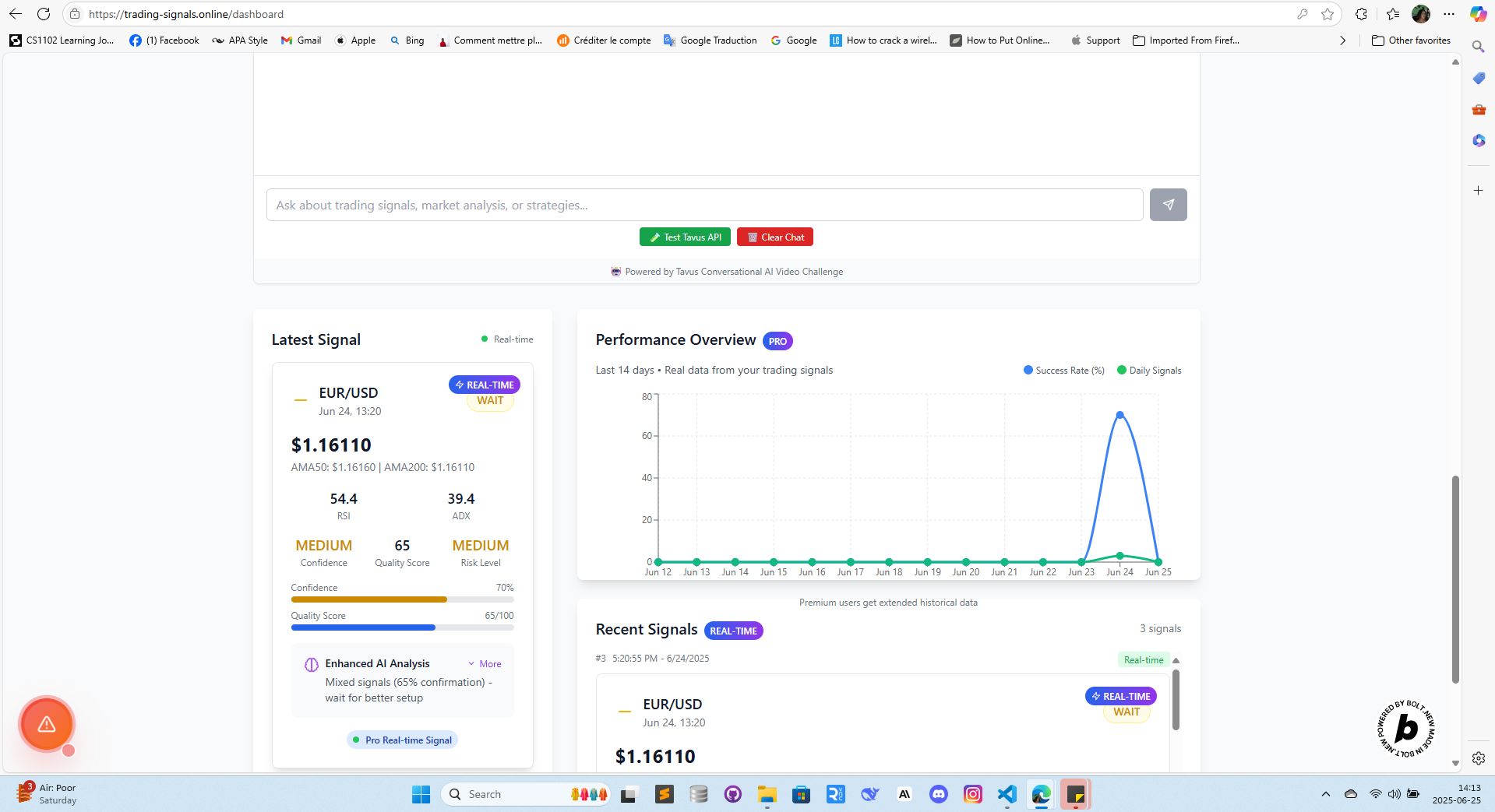 Trading Signals | Devpost
