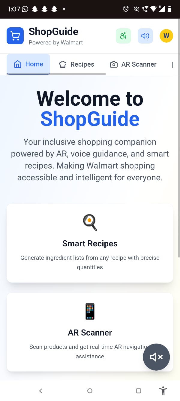 ShopGuide: Your Inclusive Shopping Companion | Devpost