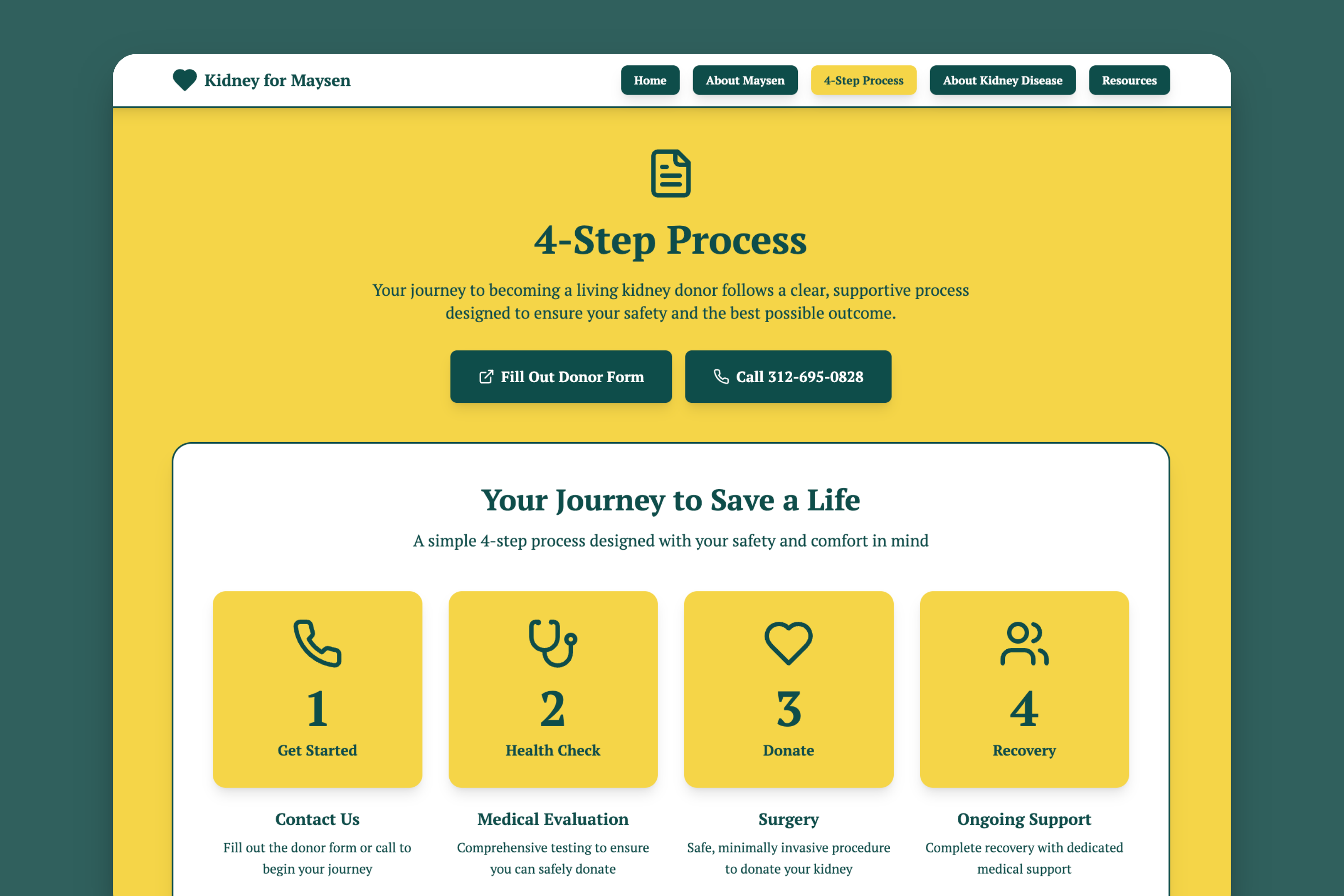 Kidney for Maysen | Devpost