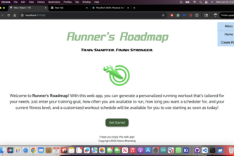 Runner's Roadmap | Devpost