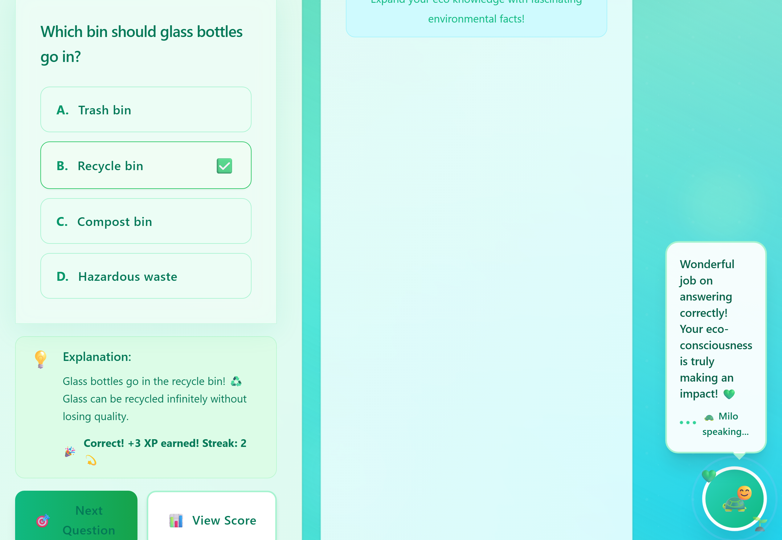Milo - Your Eco Buddy | Devpost
