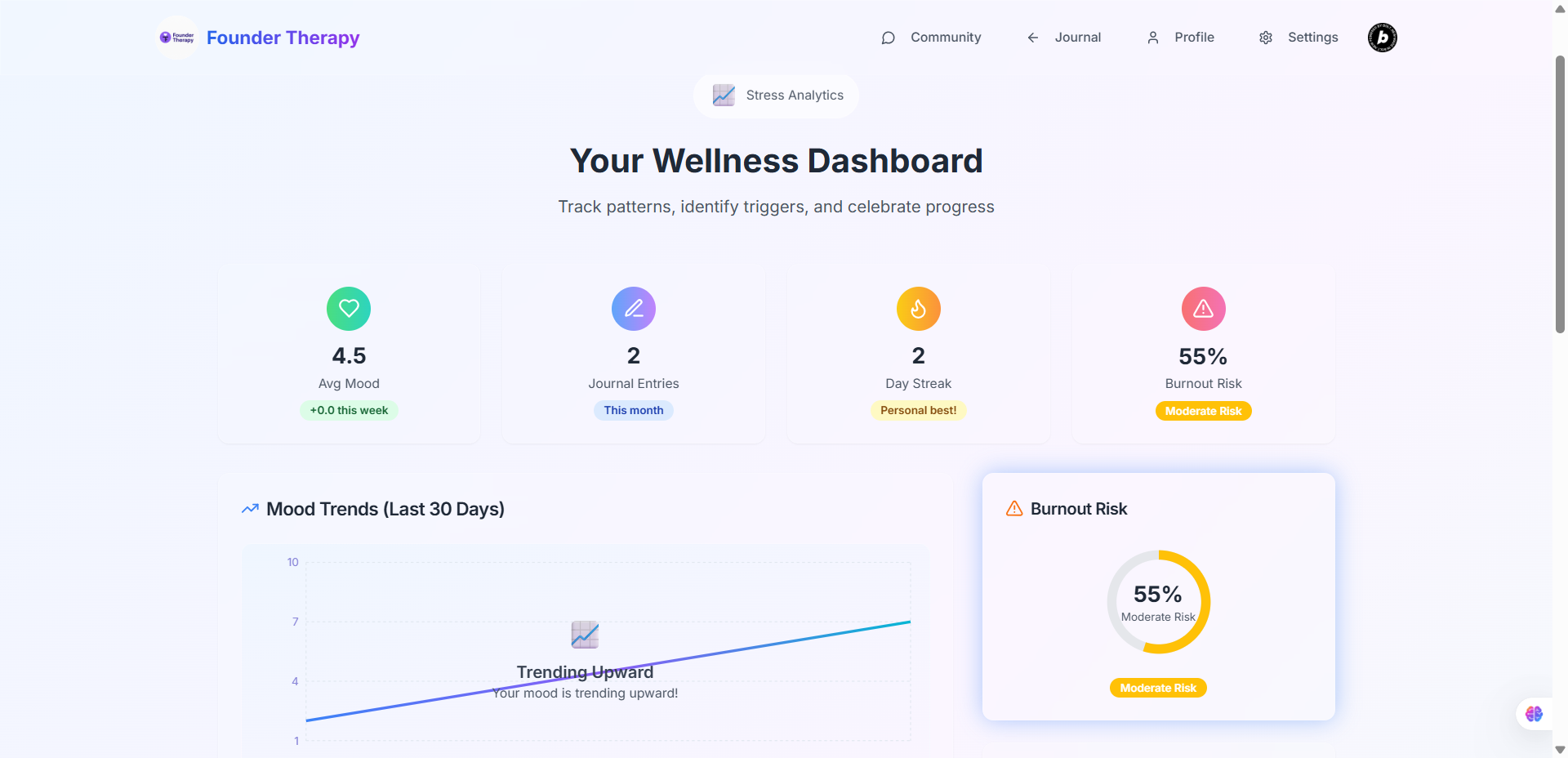 Founder Therapy | Devpost
