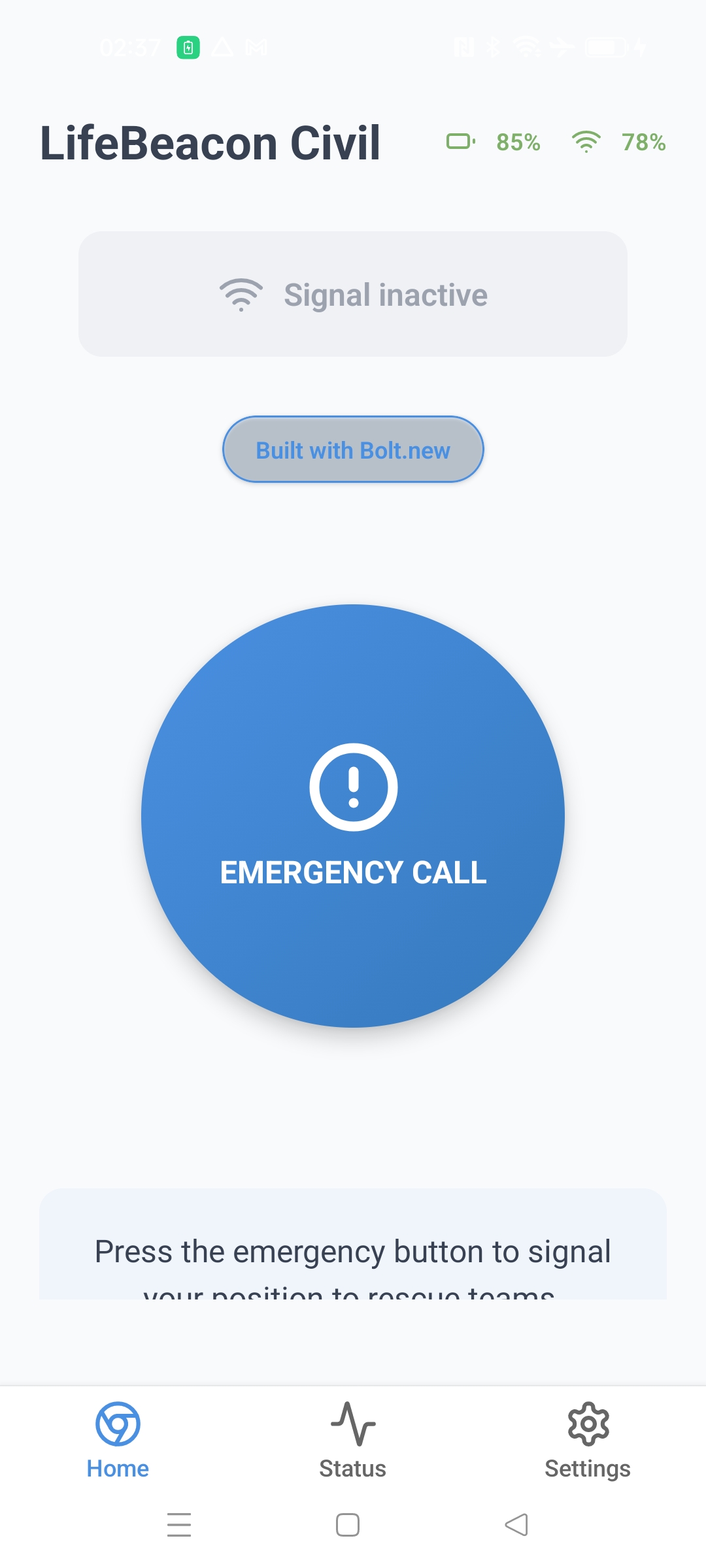 LifeBeacon Rescue/Civil | Devpost