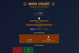 MOD COURT | Devpost