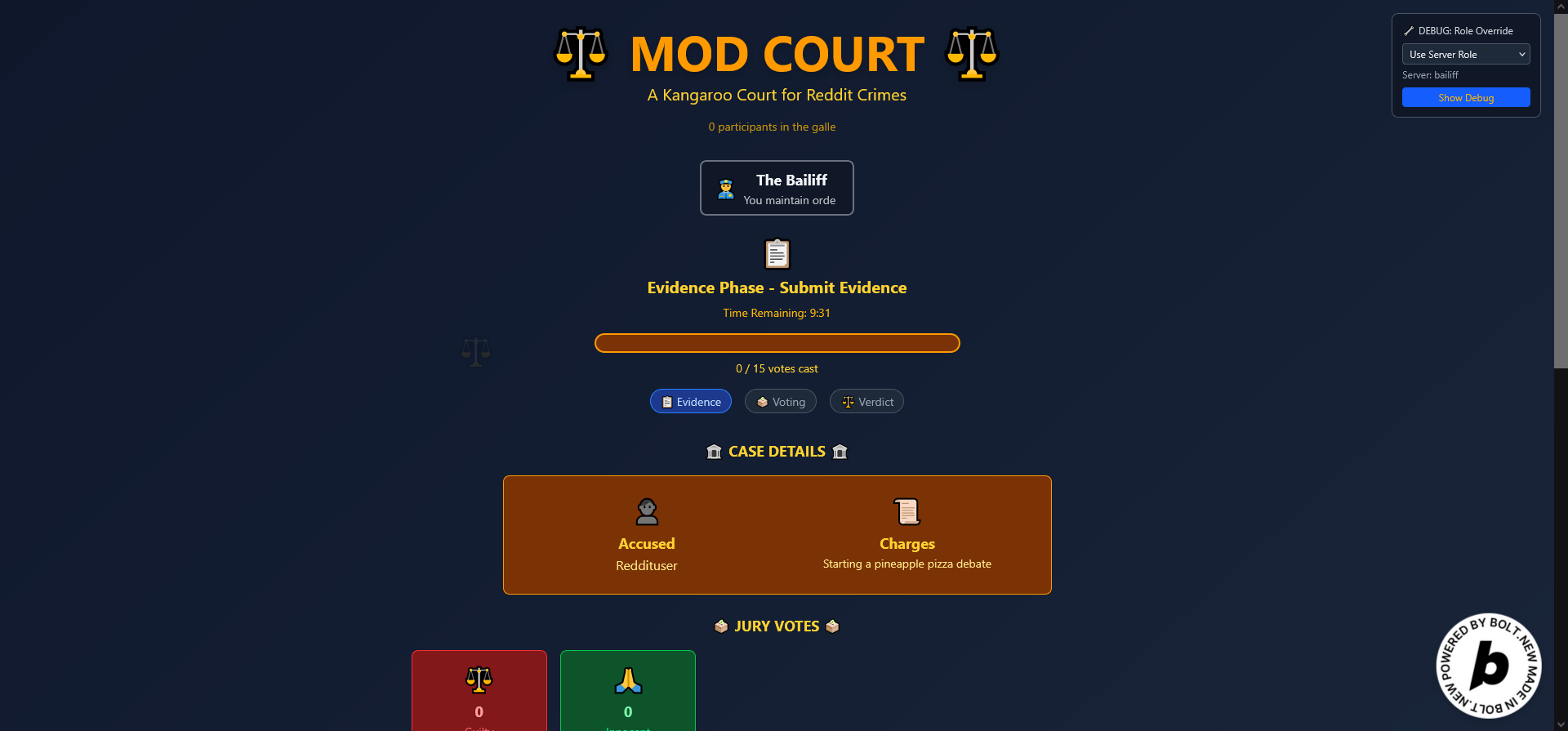 MOD COURT | Devpost