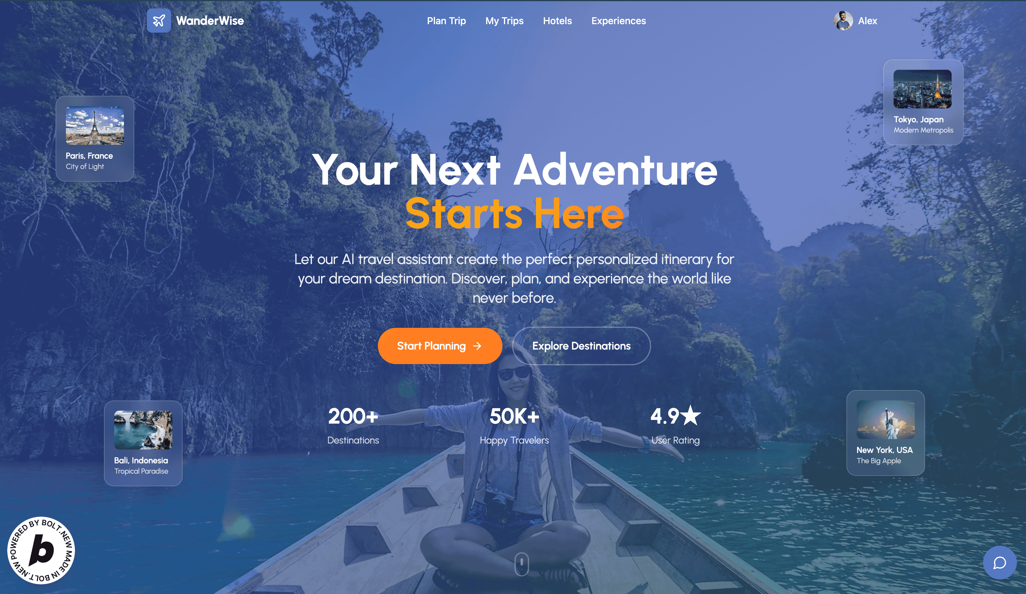 WanderWise - AI-Powered Travel Planner | Devpost